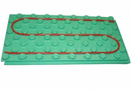 Crete-Heat Insulated Floor Panels for Radiant Heat