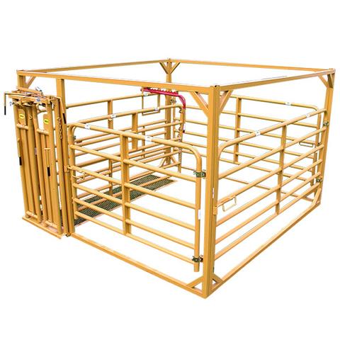 calving pen side view